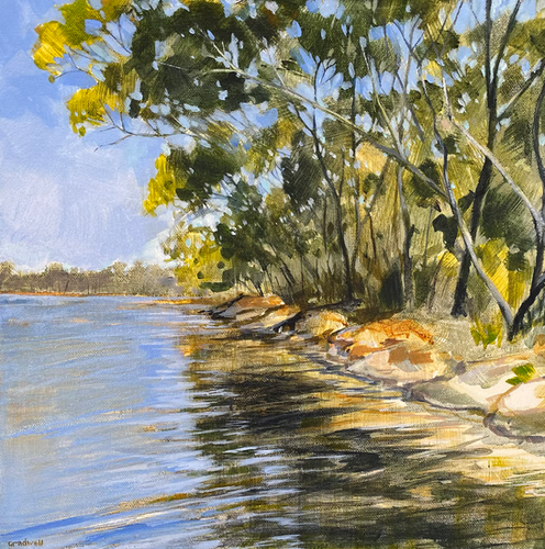 Pass on by (FRAMED) | Kate Gradwell Art