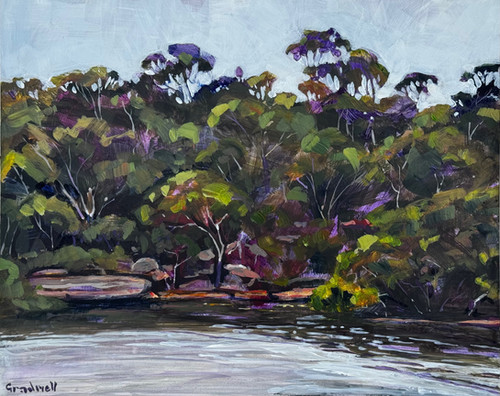 Saturday Morning by the Lane Cove River | Kate Gradwell Art