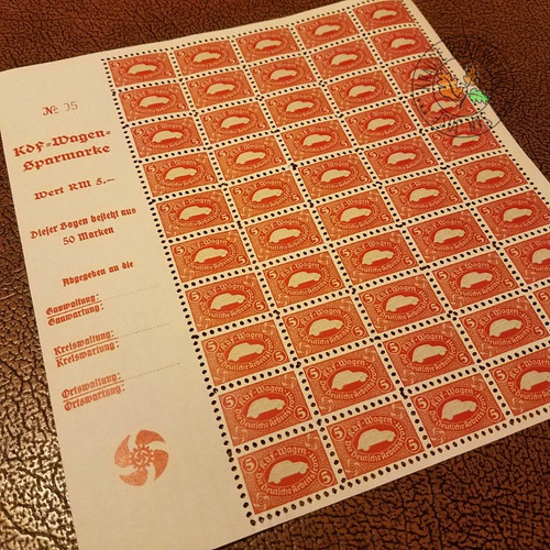 KdF-Wagen - Saving Stamps | Krause Papierwerke