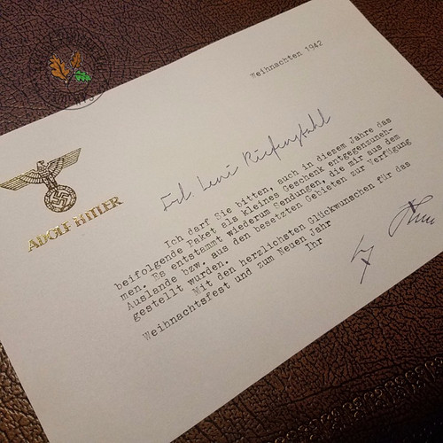 Christmas Letter from Adolf Hitler | Krause Papierwerke