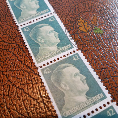 Adolf Hitler Post Stamps - strip of 5 | Krause Papierwerke