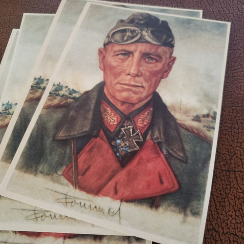 Erwin Rommel - Postcard | Krause Papierwerke