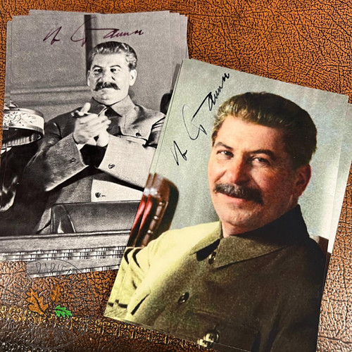 Joseph Stalin - signed photo | Krause Papierwerke