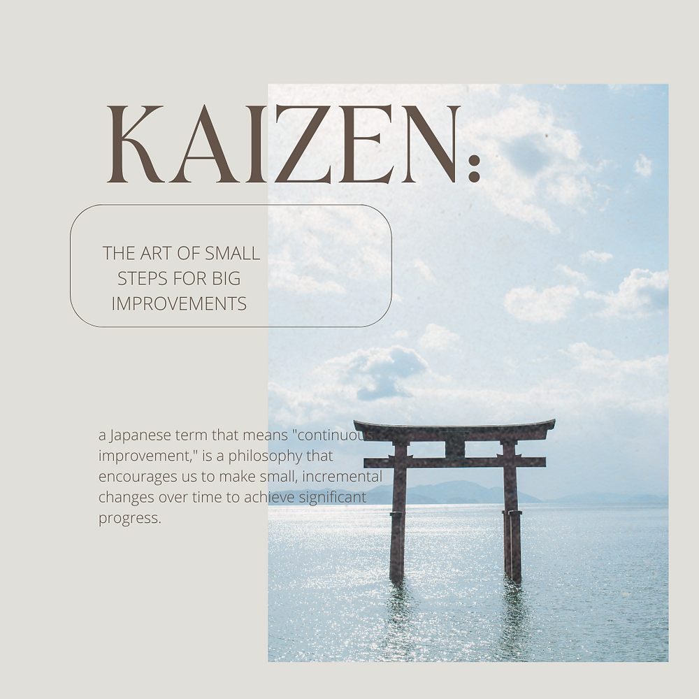 "Kaizen: The Art of Small Steps for Big Improvements - An Interactive ...