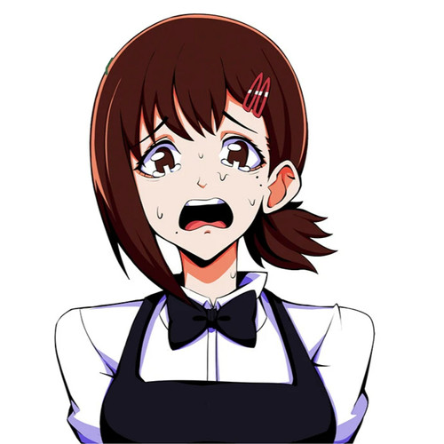 Chainsaw Man - Kobeni Scared 3 Anime Sticker | Collectors Sanctuary