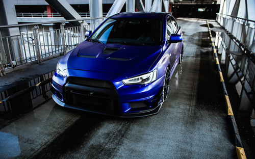 Mitsubishi Lancer - Varis V1 Style Front Bumper | SK Performance