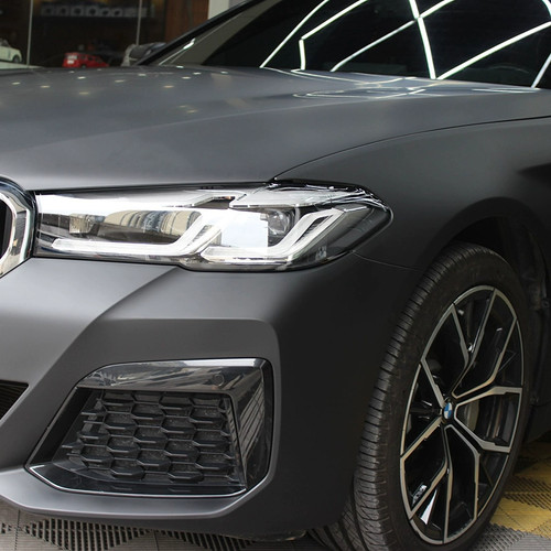 Matte Charcoal Black Vinyl Wrap | SK Performance