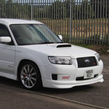Subaru Forester SG - CS Style Front Lip for STI/Crossport Front Bumper ...