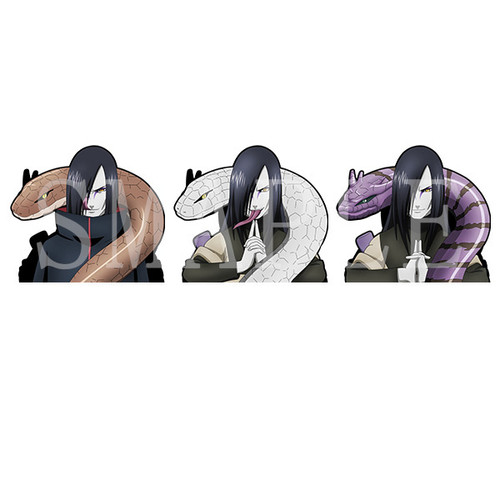 Naruto - Orochimaru 3D Motion Anime Sticker | Collectors Sanctuary