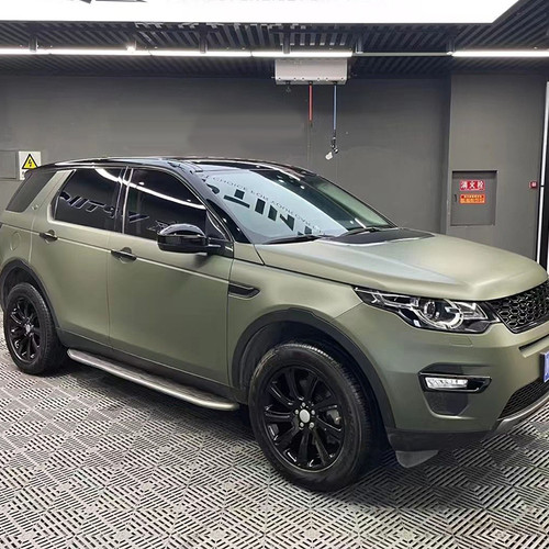 Matte Military Green Vinyl Wrap | SK Performance