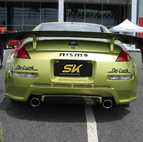 Nissan 350Z Z33 - Do Luck Style Rear Bumper | SK Performance