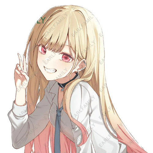My Dress-Up Darling - Marin Kitagawa School Peace Sign 10 Anime Sticker ...