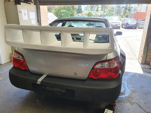 Subaru Impreza 02-07 WRC Style Rear Bumper and Rear Fenders | SK ...