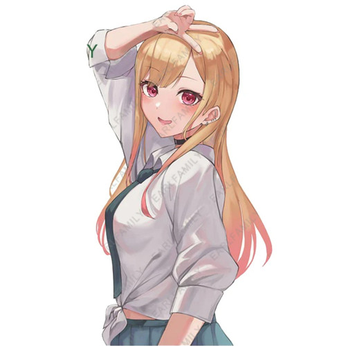 My Dress-Up Darling - Marin Kitagawa School Peace Sign 5 Anime Sticker ...