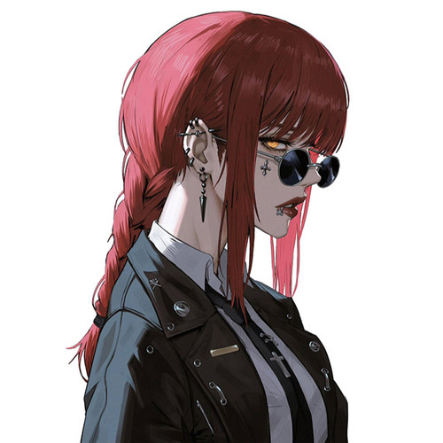 Chainsaw Man - Makima Goth Anime Sticker | Collectors Sanctuary