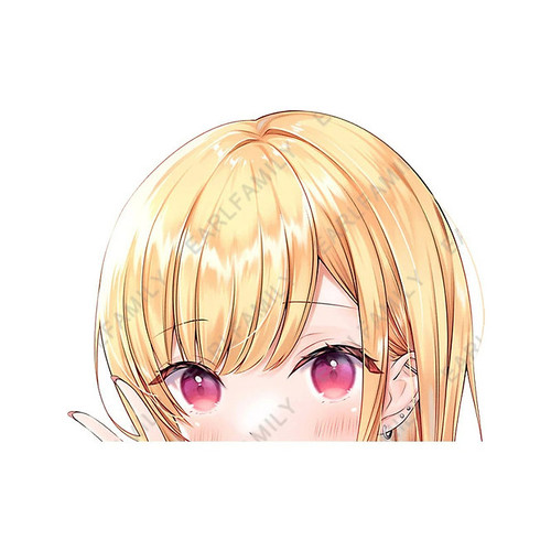 My Dress-Up Darling - Marin Kitagawa Peace Sign Peeker Anime Stickers ...