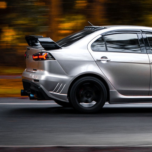 Mitsubishi Lancer Dual Axleback Exhaust | SK Performance