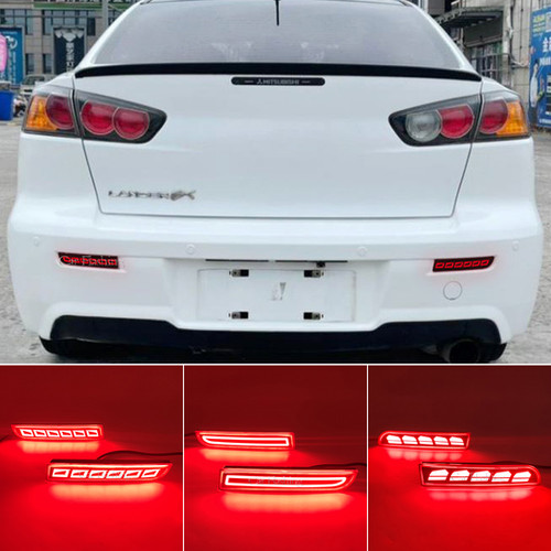 Mitsubishi Lancer LED Rear Reflector Brake Lights | SK Performance
