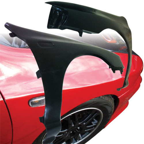 Subaru Impreza GC8 - VSaero SYM Style Wide Front Fenders | SK Performance