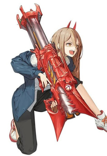 Chainsaw Man - Power Gun Anime Sticker | Collectors Sanctuary