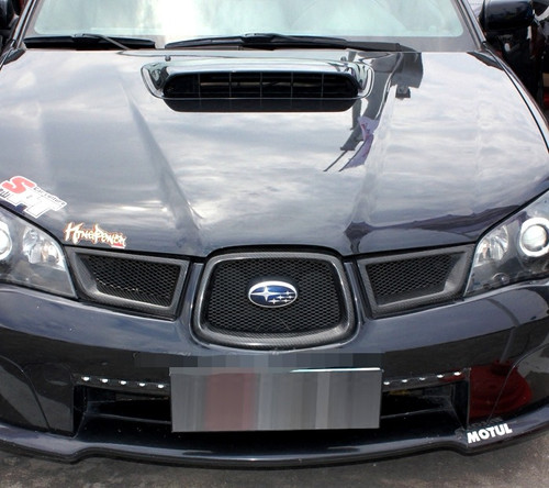 Subaru Impreza Hawkeye - Carbon Fibre Front Grills | SK Performance