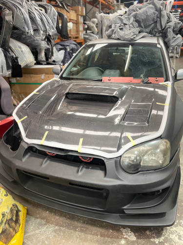 Suitable for Subaru Impreza Bloveye - CWII Style Bonnet | SK Performance