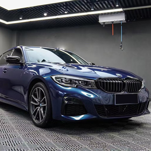 Super Bright Metallic Midnight Blue Vinyl Wrap | SK Performance