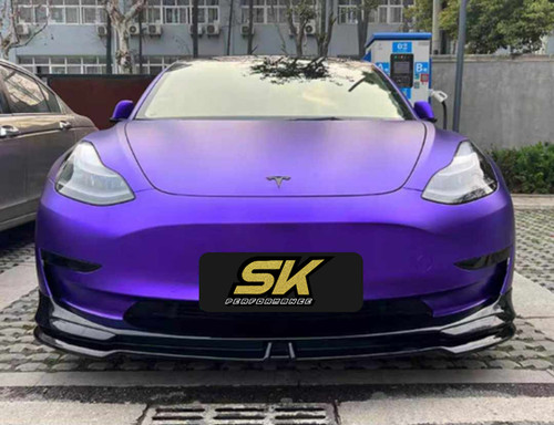 Tesla Model 3 19-22 Front Lip | SK Performance