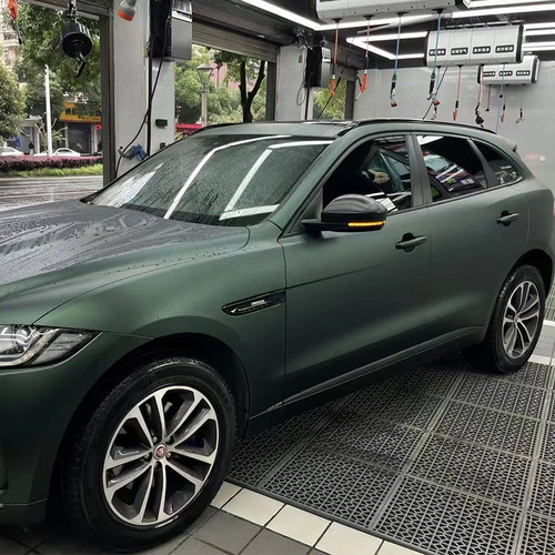 Matte Dark Green Vinyl Wrap | SK Performance