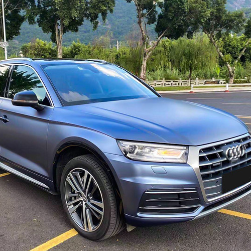 Matte Cobalt Blue Vinyl Wrap | SK Performance