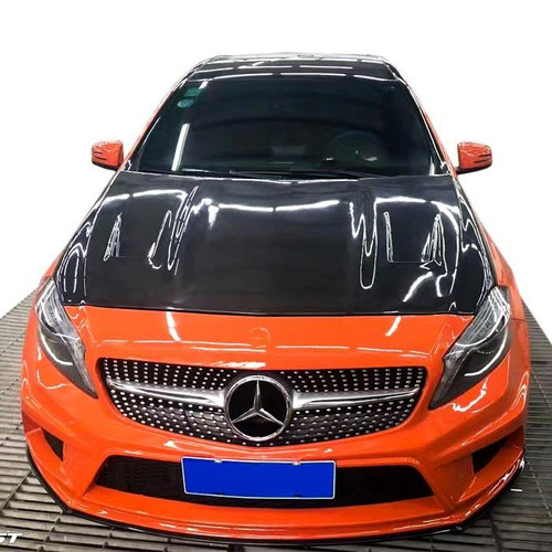 Mercedes A-Class W176 - Style B Bonnet | SK Performance