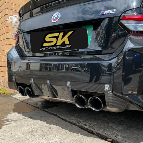 BMW M2 G87 - MP Style Carbon Fiber Rear Diffuser | SK Performance