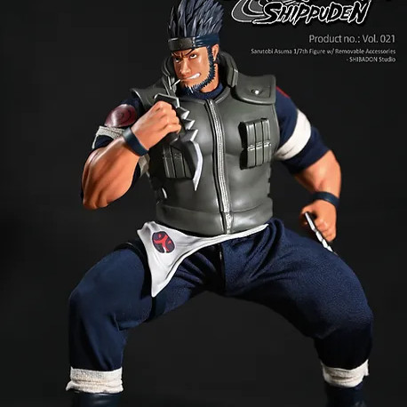 Naruto - SHIBADON Studio Asuma Sarutobi 1/7 18+ GK Anime Figure ...