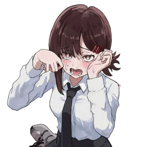 Chainsaw Man - Kobeni Crying 2 Anime Sticker | Collectors Sanctuary