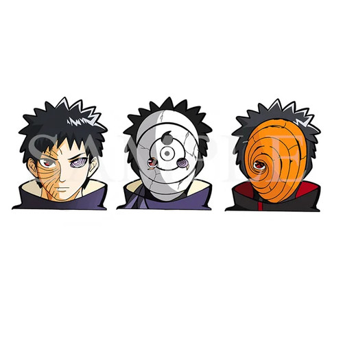 Naruto - Tobi/Obito Uchiha 2 3D Motion Anime Sticker | Collectors Sanctuary