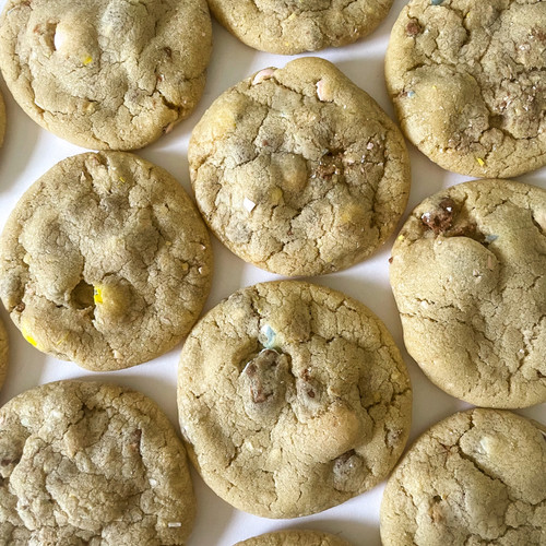 Cadbury Egg Drop Cookies | Rollin in Dough