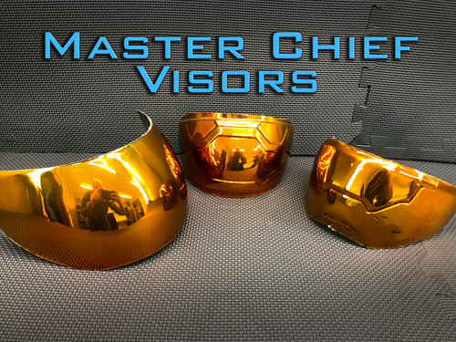 Master Chief Helmet Visor | Branfuhr Studios