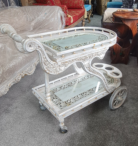 DUKE Tea Trolley | Sheesham