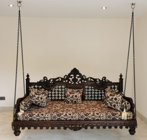 SWANN 3 Seater Ceiling Jhoola | Sheesham