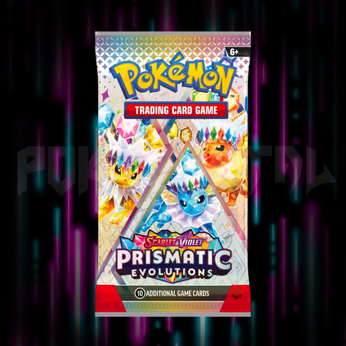 Pokemon - Scarlet & Violet - Prismatic Evolutions - Booster Pack ...