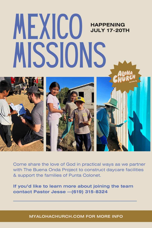 HOME | ALOHA CHURCH | SAN DIEGO