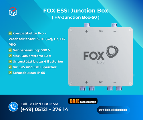 FOX ESS Junction Box für EK5 und EK11