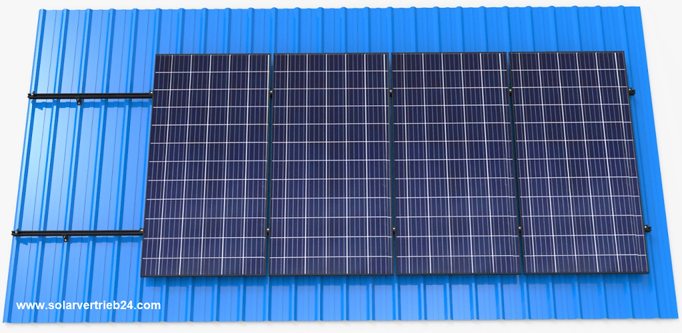 PV Montagesystem Unterkonstruktion Ziegeldach Flachdach Bojesolar