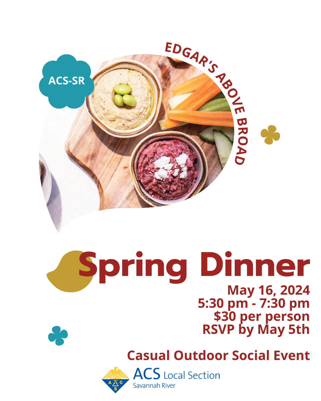 Annual ACS-SR Spring Dinner | ACS-SR