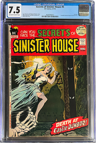 Secrets of Sinister House 5 CGC 7.5 OW to WH | VTG. COMICS AND TOYS