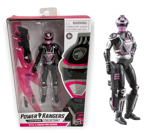 Power Rangers Lightning Collection S.P.D.A-Squad Pink Ranger Action ...