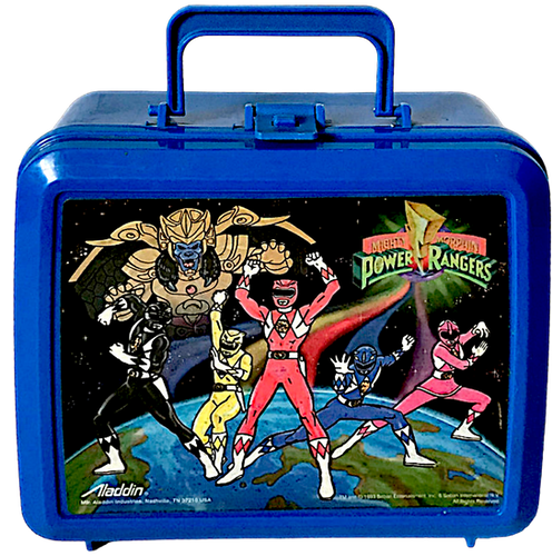 1993 Pre-Owned Mighty Morphin Power Rangers Lunch Box No Thermos By ...