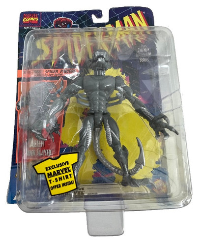 1994 Spider-Man Alien Spider Slayer Figure | VTG. COMICS AND TOYS