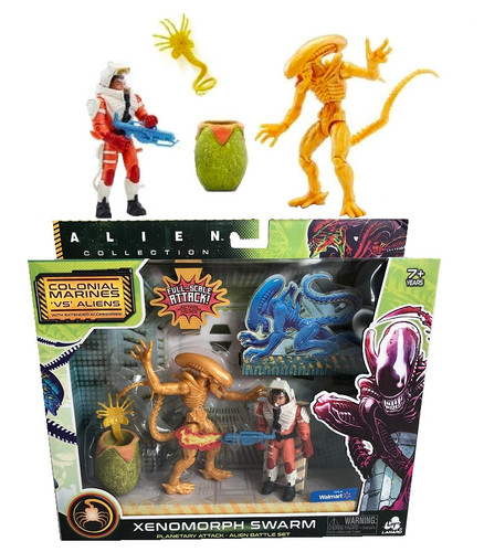 Alien Xenomorph Swarm Series Xenomorph Drone Battle Set Exclusive | VTG ...