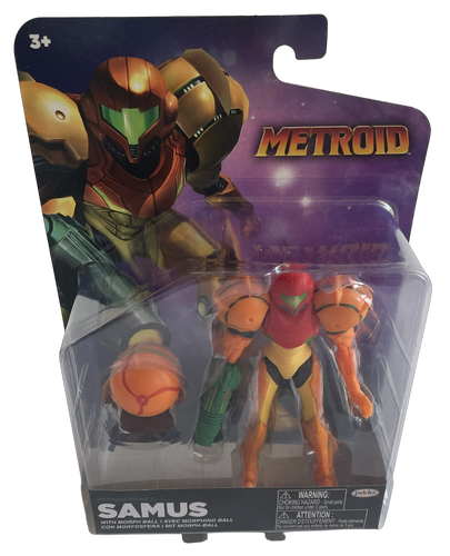 Metroid Prime 2 Samus Action Figure With Morph Ball | VTG. COMICS AND TOYS